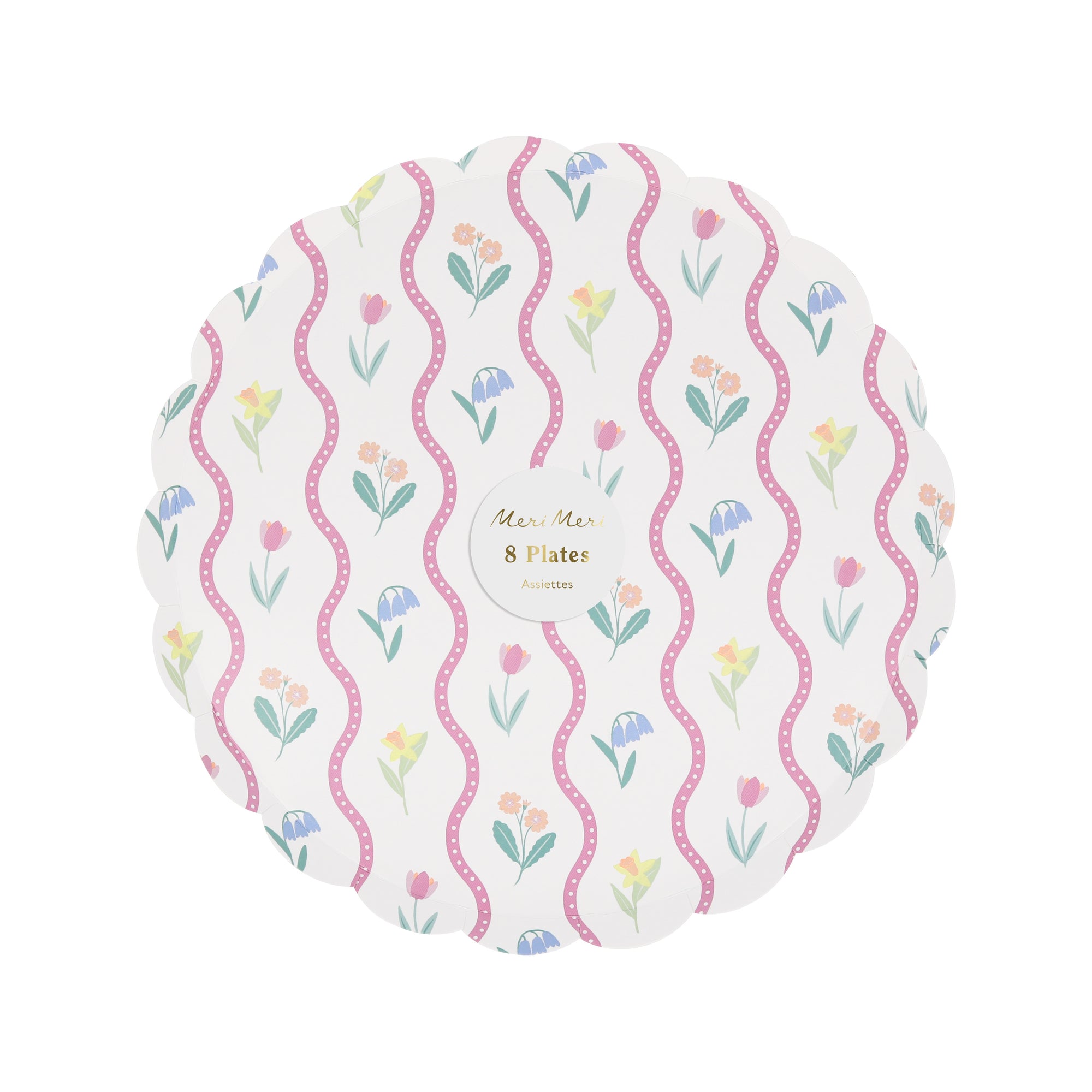 Bloomsbury Floral Pattern Side Plates (x 8) – Heather Taylor Home