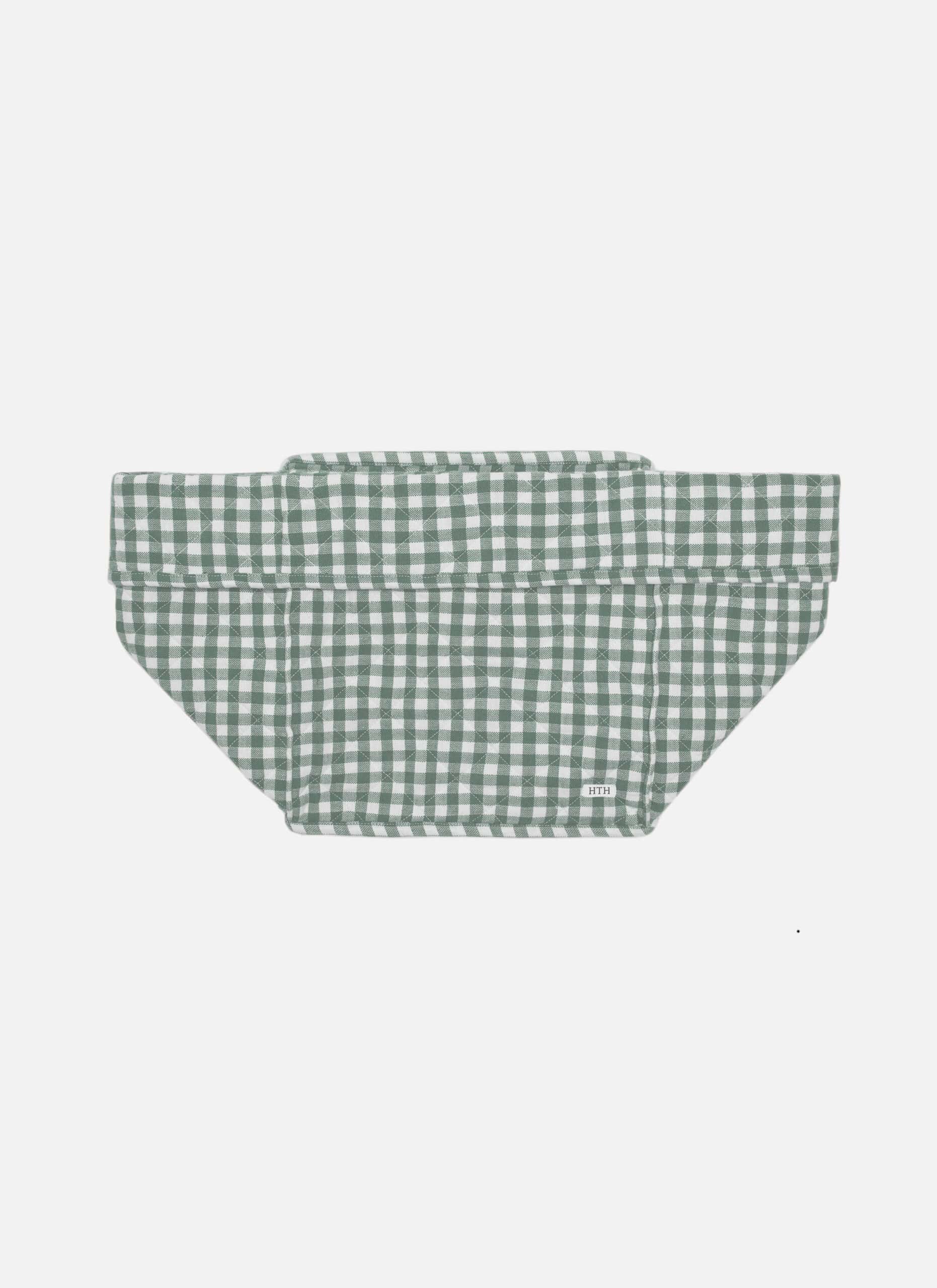 MINI GINGHAM - Sage Quilted Storage Box – Heather Taylor Home