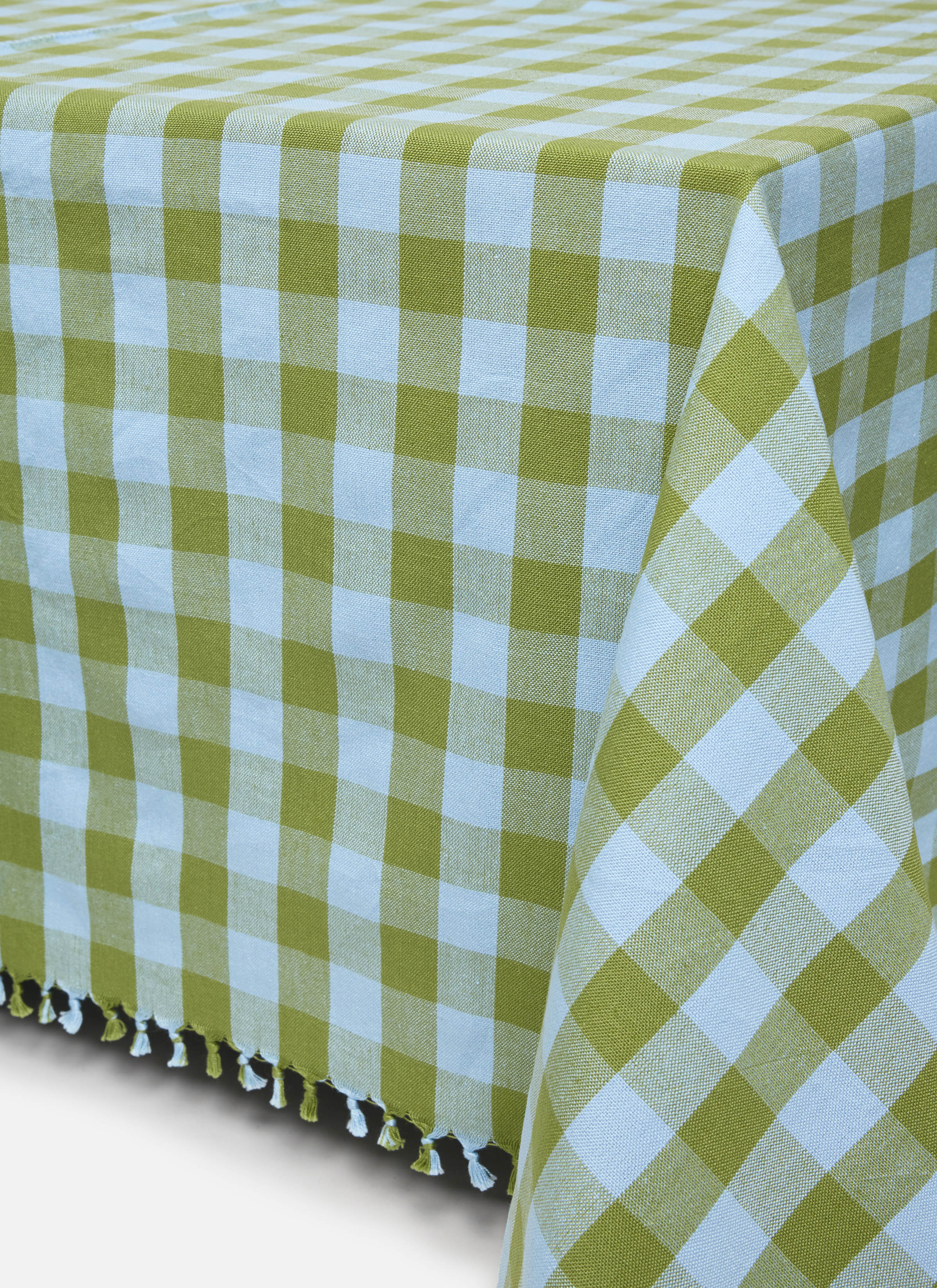 GINGHAM - Moss Tablecloth – Heather Taylor Home