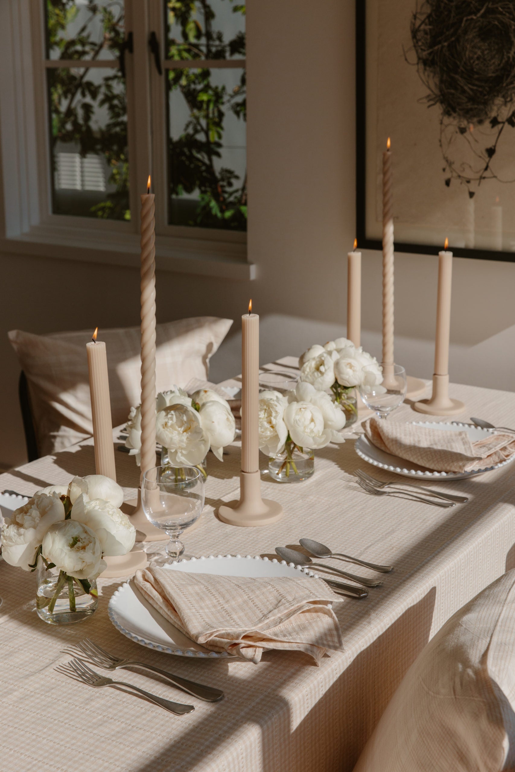SOHO - Cream Napkins – Heather Taylor Home