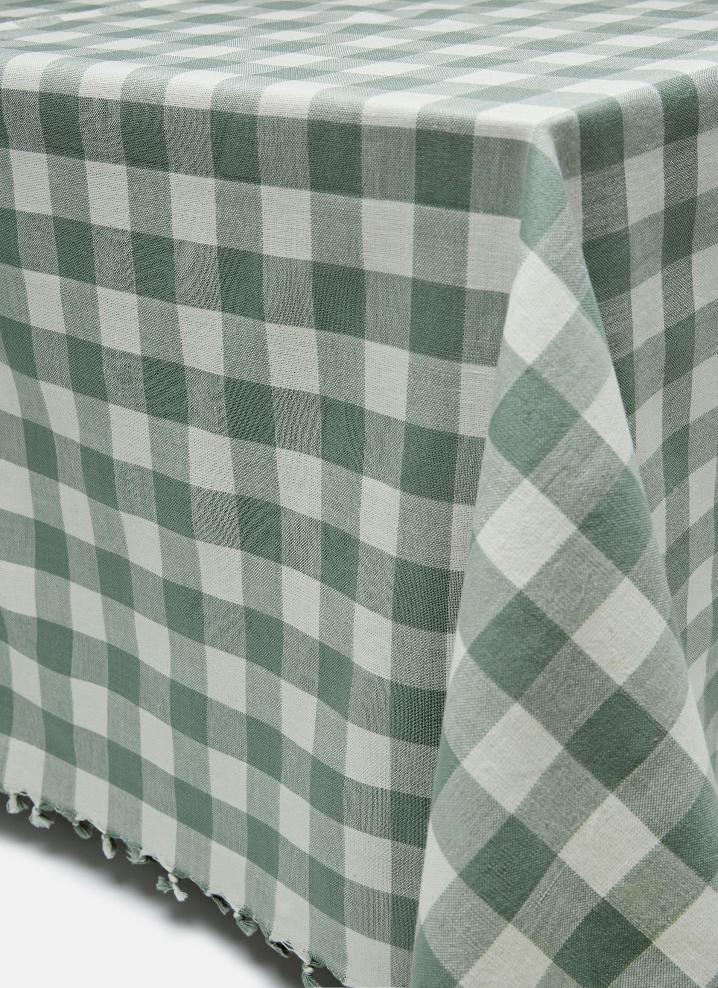 GINGHAM - Sage Tablecloth – Heather Taylor Home