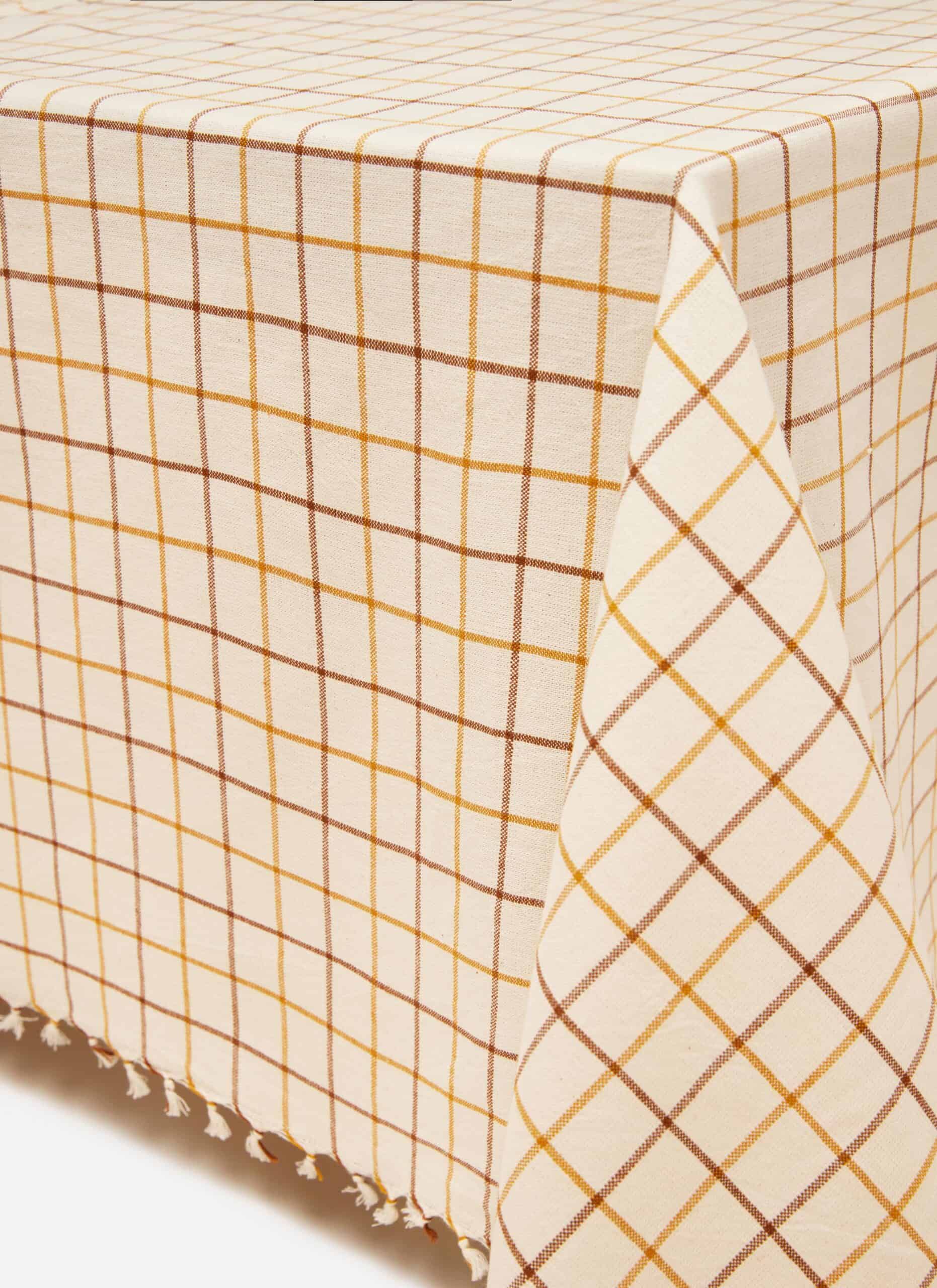 LATTICE - Nutmeg Tablecloth – Heather Taylor Home