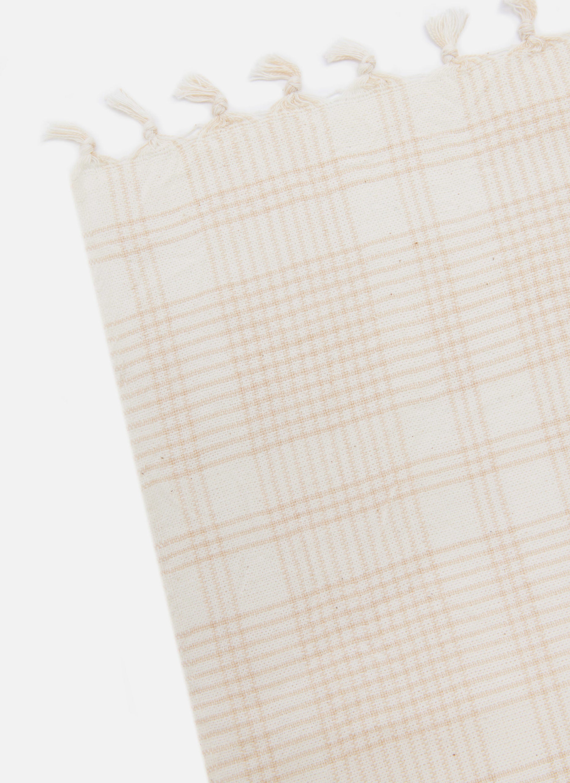MARIANNE PLAID - Cream Tablecloth – Heather Taylor Home