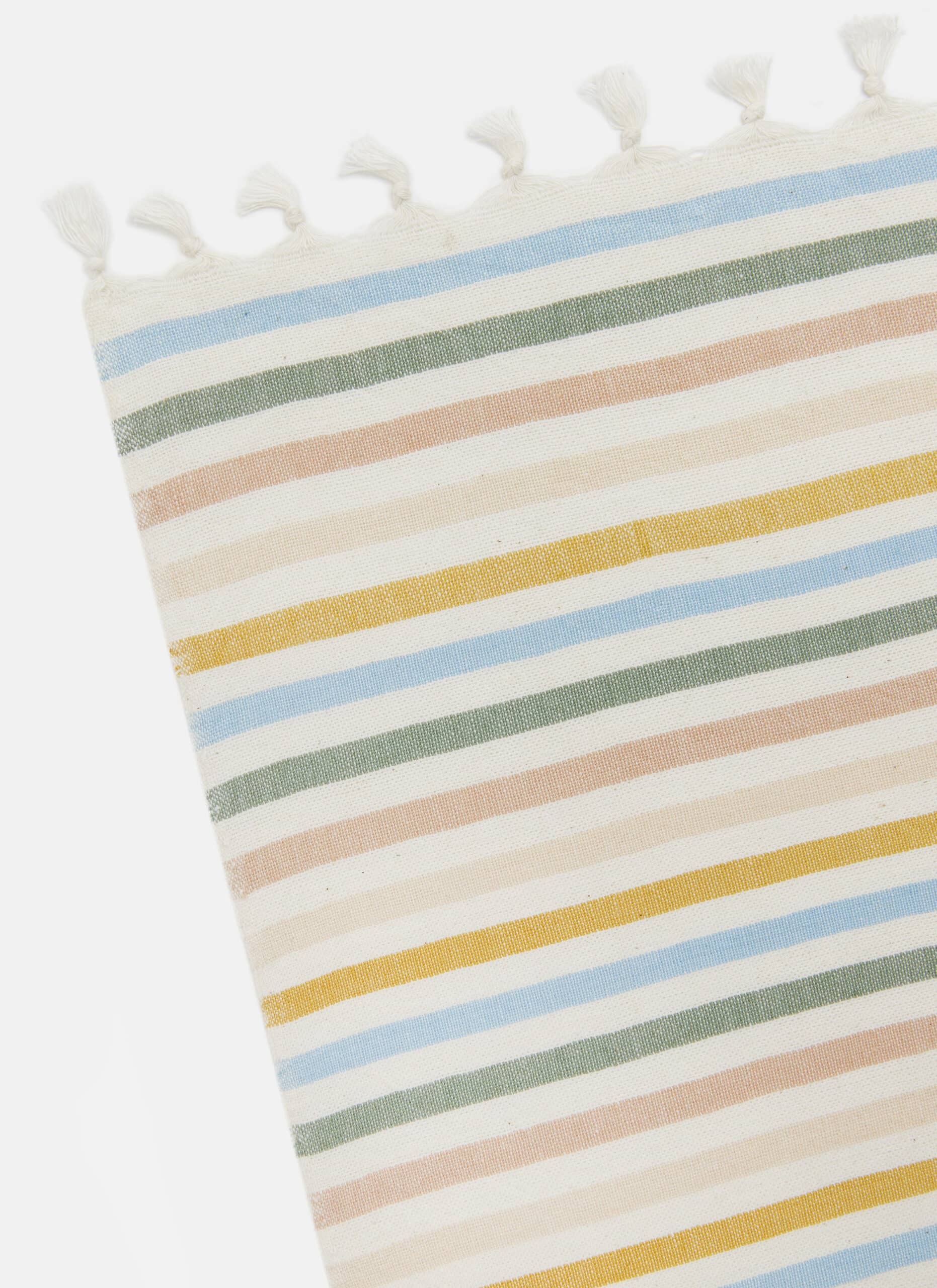MULTI STRIPE - Spring Pastel Tablecloth – Heather Taylor Home