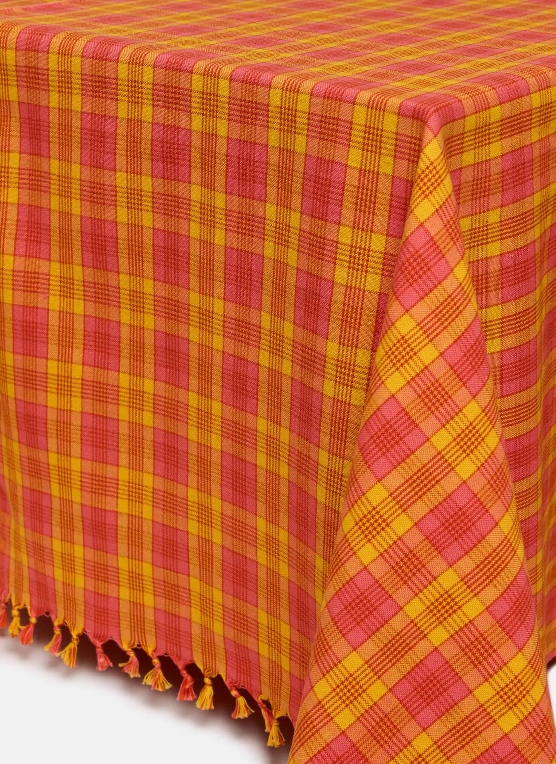 NANTUCKET PLAID - Citrus Tablecloth – Heather Taylor Home