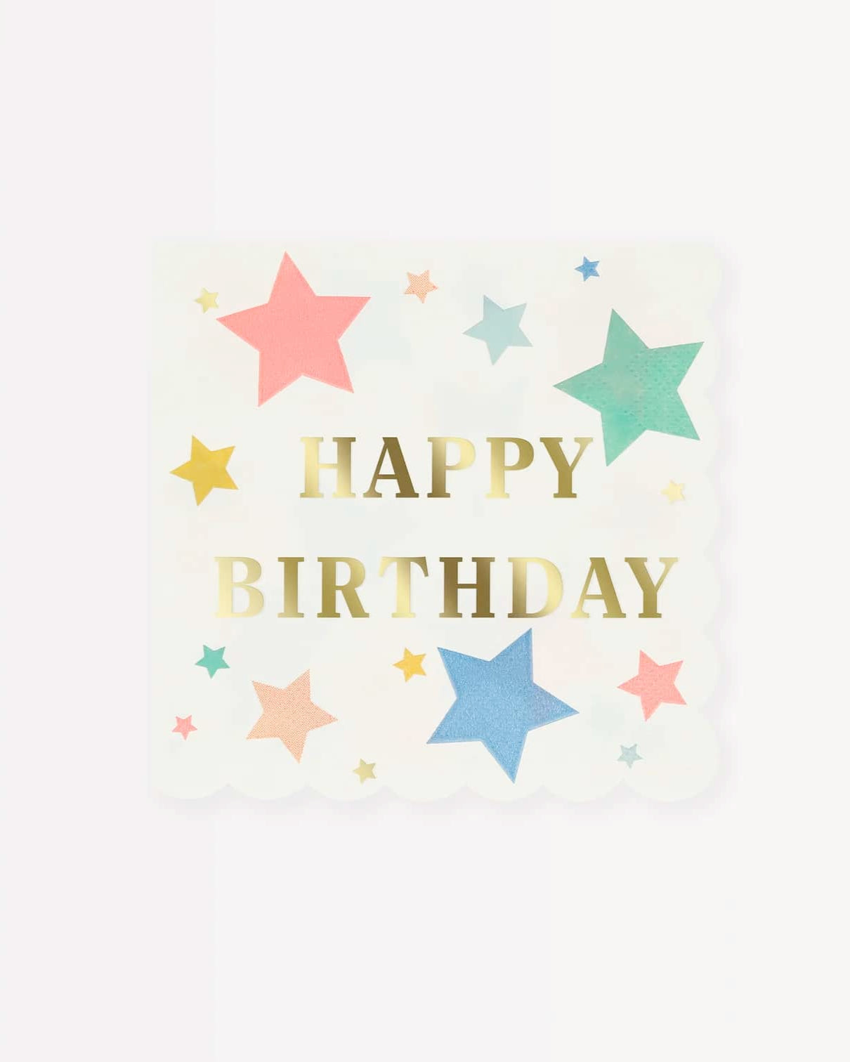 Happy Birthday Stars Small Napkins – Heather Taylor Home